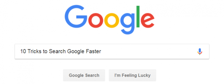10 Tricks to Search Google Faster - We Buy Software